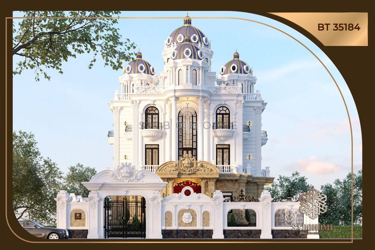 Đẳng cấp lâu đài cổ điển 5 tầng tại Thanh Hóa - BT 35184